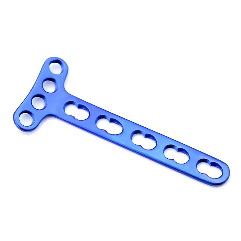 China Distal Radius T Type Locking Plates(Four holes in head ...